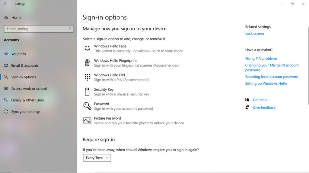 How To Enable Password In Windows 10 How To Enable