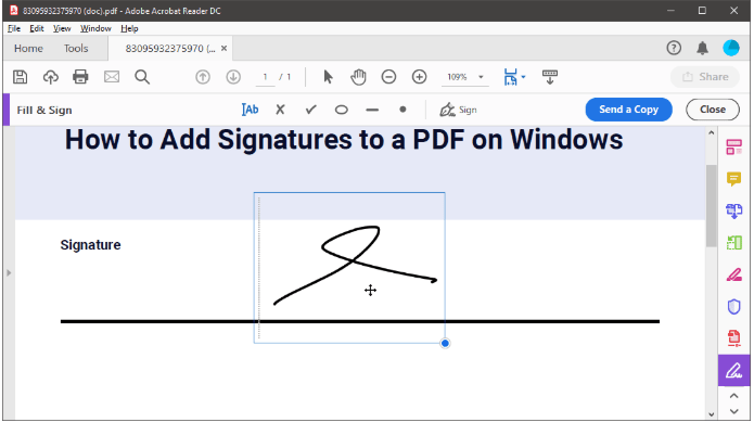 How To Enable Signature In PDF How To Enable