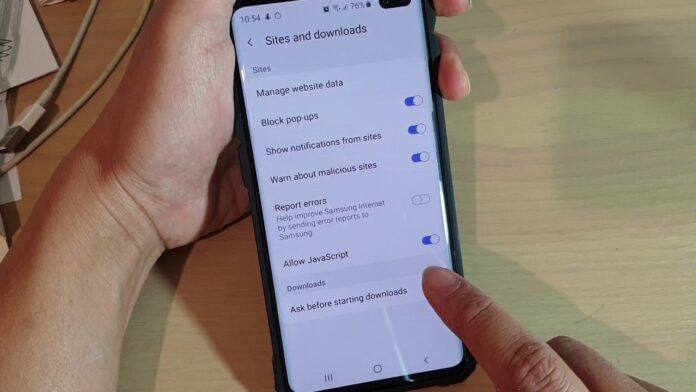 How To Enable JavaScript On Samsung Phone How To Enable